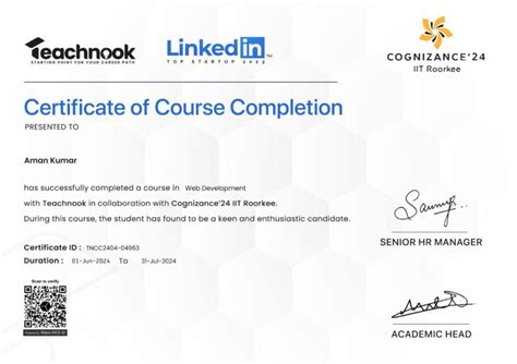 Aman Kumar On Linkedin Webdevelopment Teachnook Learningjourney