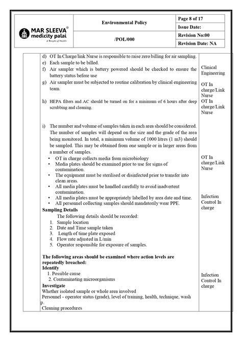 Form V Environmental Statement Mar Sleeva Medicity Palai