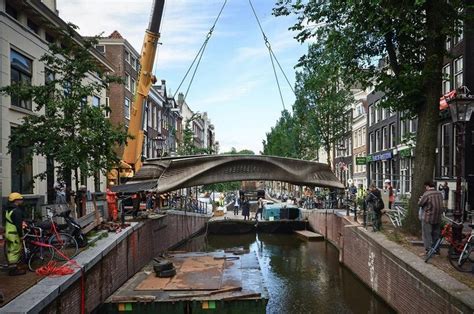 Worlds First 3d Printed Steel Bridge Has Been Installed Wordlesstech
