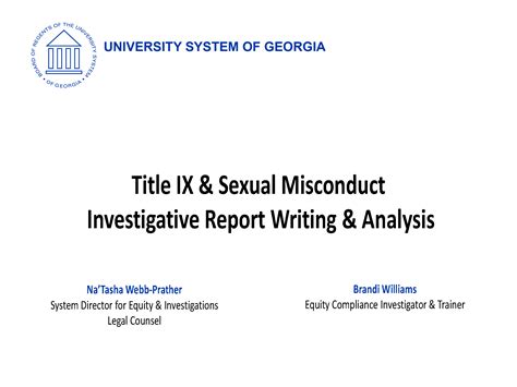 Title IX Sexual Misconduct College Of Coastal Georgia