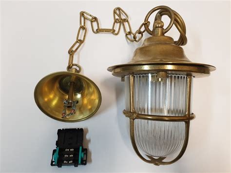 Solid Brass Outdoor Lighting Handmade E27 Pendant Lamp Catawiki