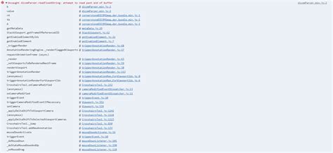 Bug Parameter Position Cannot Be Greater Than Or Equal To Bytearray Length Attempt To Read