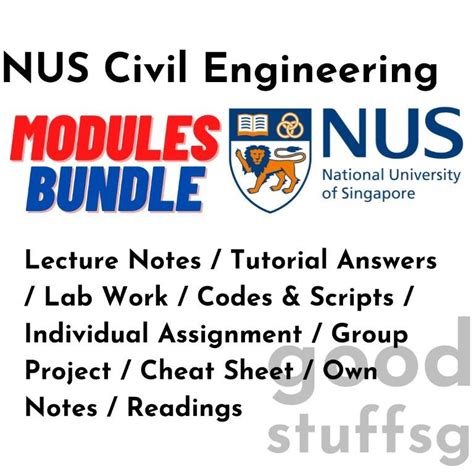 Nus Civil Engineering Notes Hobbies Toys Books Magazines Textbooks On Carousell