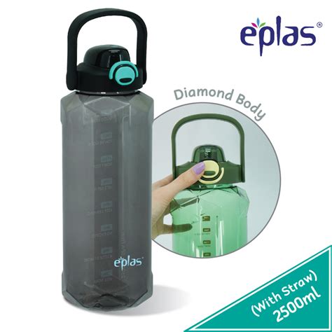 Jual Eplas Botol Minum 2l Dan 25l Motif Diamond Bahan Tritan Botol Air