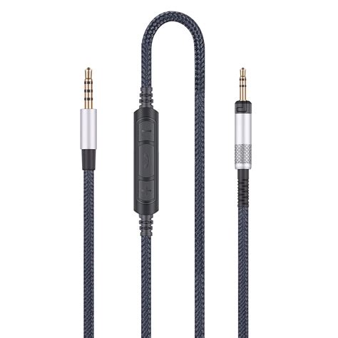 Audio Replacement Cable With In Line Mic Remote Volume Control