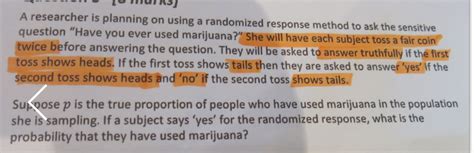 solved a researcher is planning on using a randomized