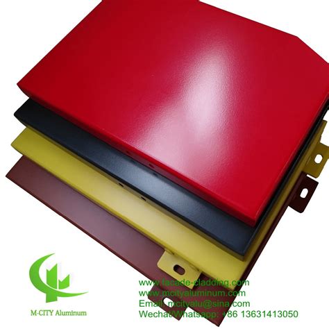 3mm Pvdf Aluminum Solid Panel For Facade Cladding