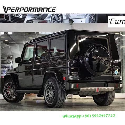 pu 일반 리어 범퍼 바디 키트 w463 g500 g550 g55 g63 to b 디자인 범퍼 aliexpress