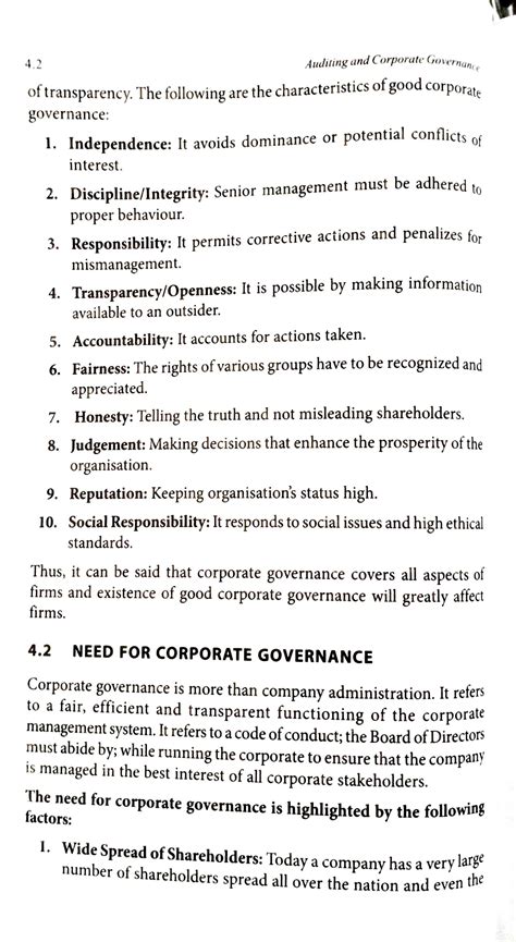 SOLUTION Ch 4 Auditing And Corporate Governance Sem 6 Bcom H Du