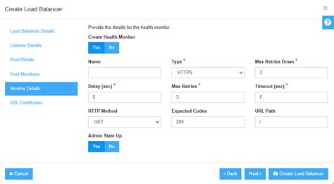 Creating A Load Balancer With Offload Ssl Certificate Leafcloud