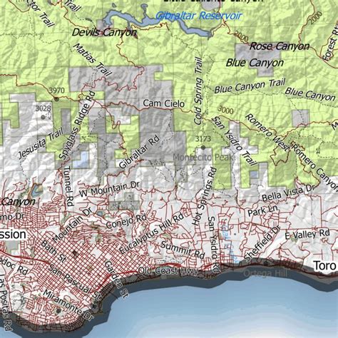 California Deer Hunting Zone A5 Map By Huntdata Llc Avenza Maps