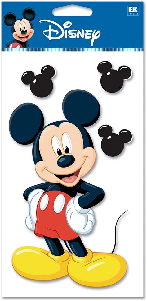 Detail Stiker Mickey Mouse Koleksi Nomer