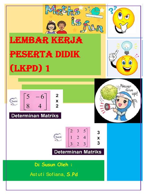 Lkpd Determinan Matriks Cgp Pdf