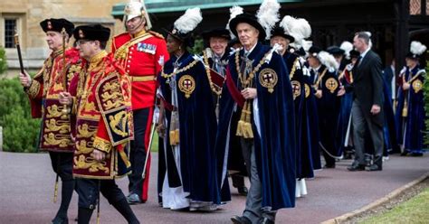 Sir Tony Blair Receives Royal Honour As Garter Day Returns To Windsor