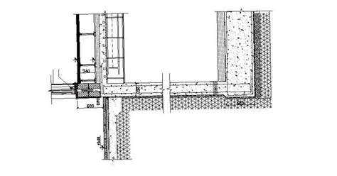 Tank Wall Constructive Structure Cad Drawing Details Dwg File