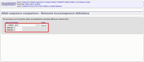 Querying Data BIGSdb 1 14 0 Documentation
