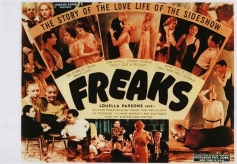 Freaks Original R1996 Japanese B5 Chirashi Handbill Posteritati Movie