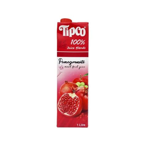 Tipco Pomegranate Mixed Fruit Juice Lit Thailand Afra Trading Agency