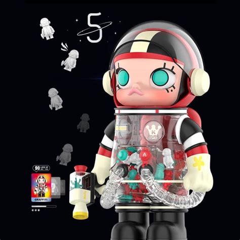 預購 Molly 珍藏400 塗鴉 泡泡瑪特 Popmart 茉莉 400 Molly Space 盲盒 公仔 Labubushop