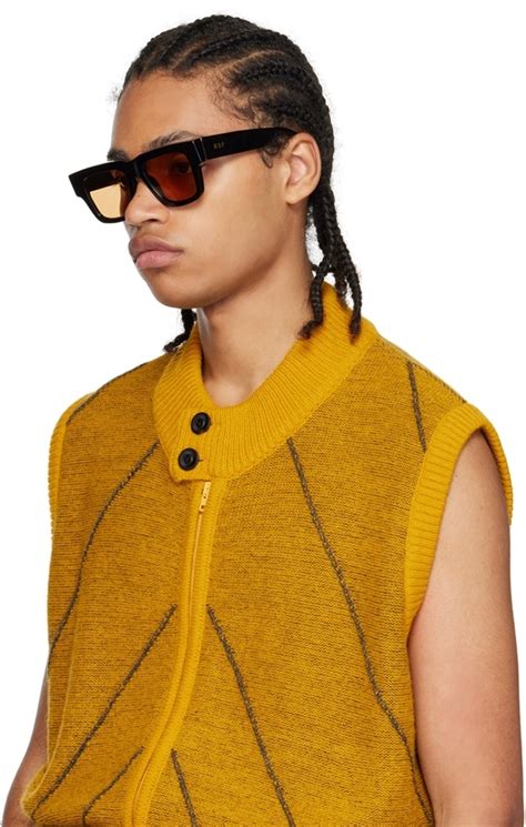 Retrosuperfuture Black Mega Sunglasses Retrosuperfuture