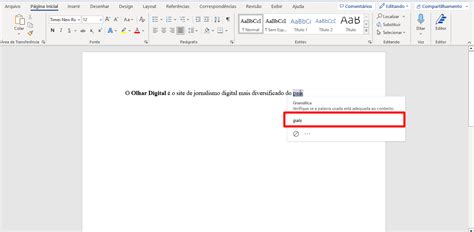 Como Ativar E Usar O Corretor Ortográfico No Microsoft Word