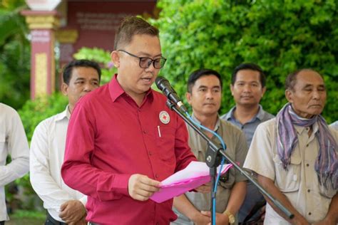 ឯកឧត្តម ម៉ៅ ធនិន អភិបាល នៃ គណៈអភិបាល ខេត្ត និង ជា ប្រធានគណៈកម្មាធិការ