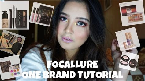 FOCALLURE ONE BRAND MAKEUP TUTORIAL YouTube