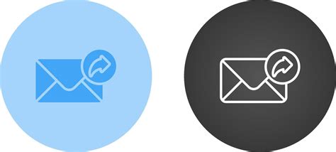 Email Forwarding Vector Icon 40643634 Vector Art At Vecteezy