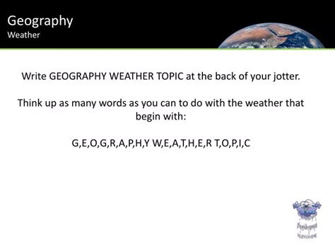 PPT Geography Weather PowerPoint Presentation Free Download ID 2840943