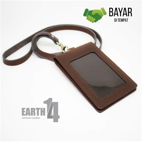 Jual Card Holder Id Card Holder Bolak Balik Double Mika Shopee Indonesia