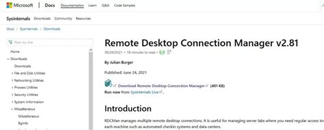 Using Rdcman Remote Desktop Connection Manager On Windows Windows