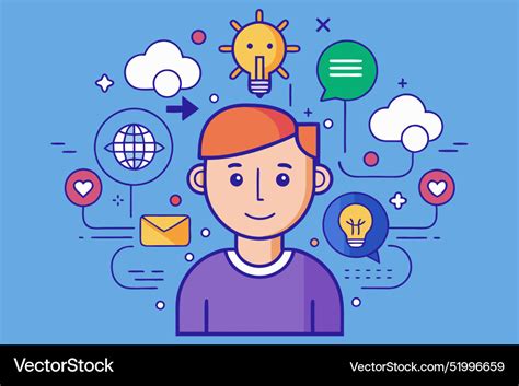 Bubble Above Their Head L Royalty Free Vector Image