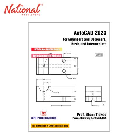 Autocad 2023 For Engineers And Designers Basic And Intermediate By Prof Sham Tickoo Trade