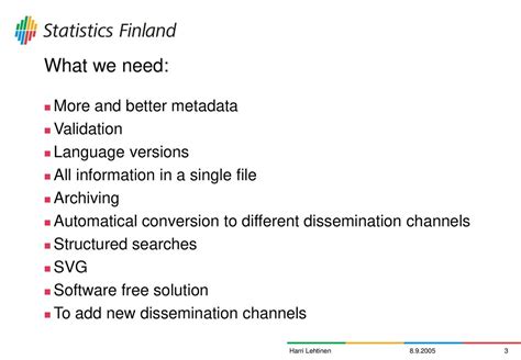 Xml Based Dissemination Process Based On Common Structure Of Statistical Information Cossi
