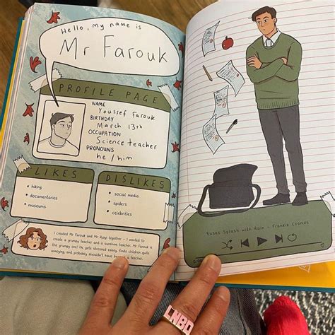 Mr Farouk From Heartstopper 🍂 Alice Book I Love Books Frankie Cosmos