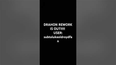 Dragon Rework Is Out Youtube