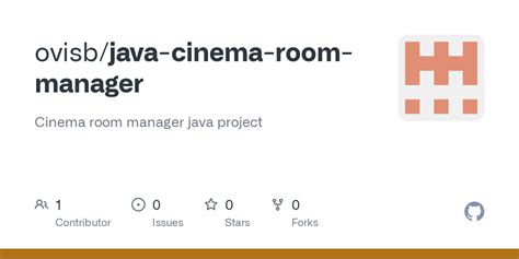Github Ovisb Java Cinema Room Manager Cinema Room Manager Java Project
