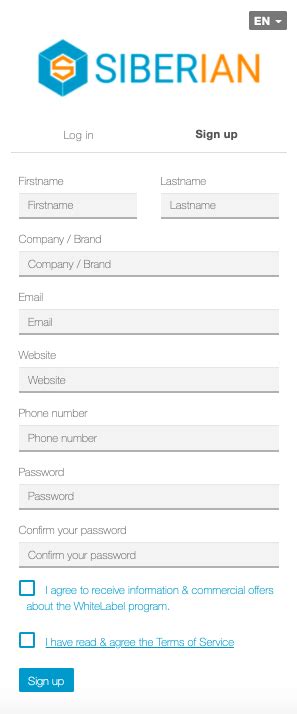 How To Manage Account Creation On Platform Edition Siberian CMS