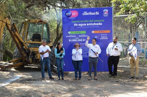 Arranca construcción de red de agua potable
