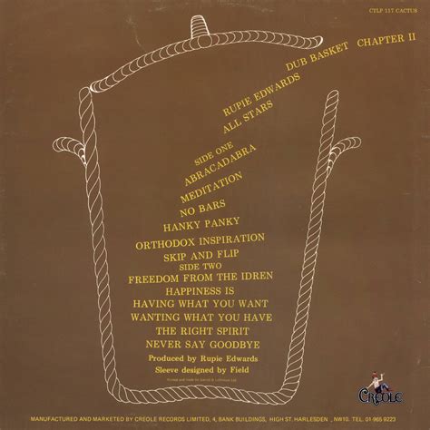 Compartilhando Reggae Rupie Edwards All Stars Dub Basket Chapter Ii