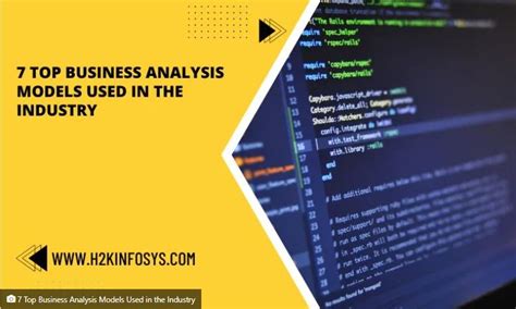 h2kinfosys on linkedin 7 top business analysis models used in the industry