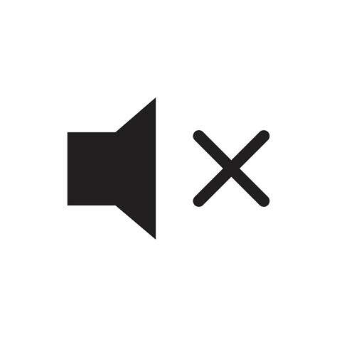 Speaker Mute Icon For Website Presentation 7158710 Vector Art At Vecteezy
