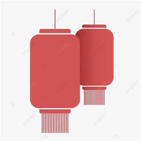 빨간 종이 컷 바람 랜턴 칸델라 종이 컷 스타일 종이 컷 바람 랜턴 Png 일러스트 및 Psd 이미지 무료 다운로드