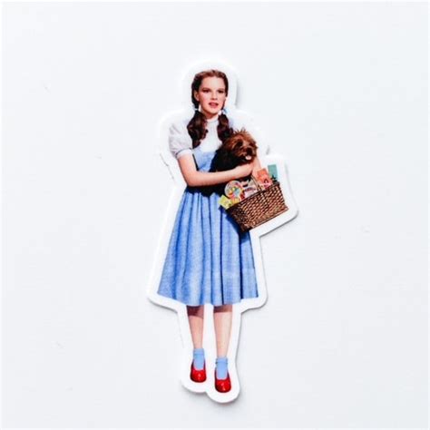 Wizard Of Oz Dorothy And Toto Vinyl Sticker 109 X Etsy