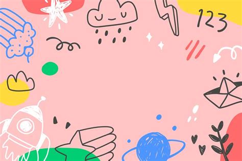 طرح لایه باز پس زمینه کودکانه