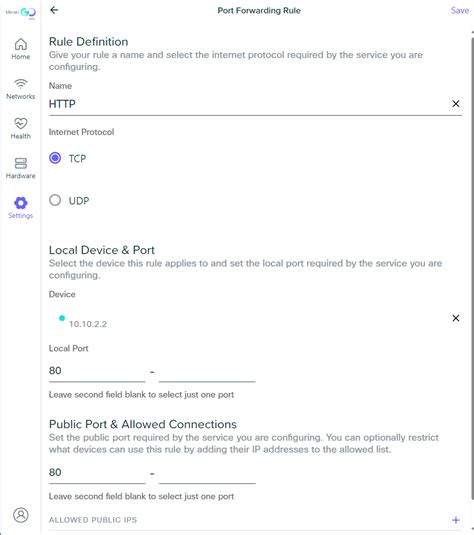 Go Mx50 Port Forwarding Issues The Meraki Community