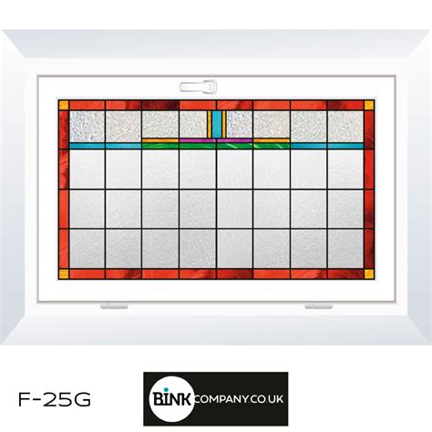 Stained Glass Window Film 25g Bink Company