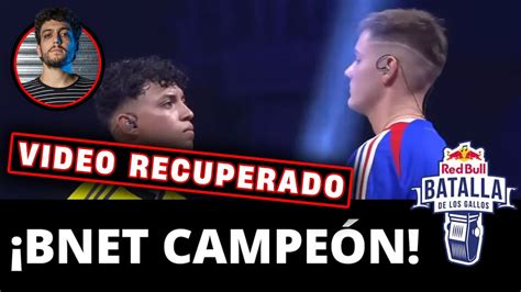 BNET CAMPEÓN vs VALLES T VIDEO RECUPERADO YouTube
