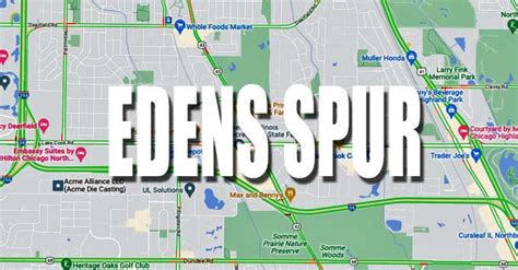 Evanston Driver Ejected Killed In I 94 Edens Spur Rollover Crash
