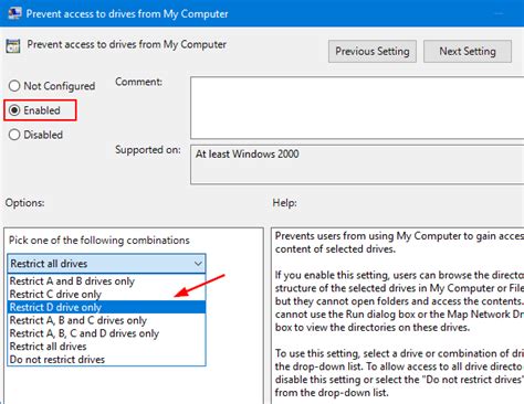 2 Ways To Prevent Access To Drives In My Computer In Windows 10 Password Recovery